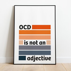 OCD Posters 9 Pack Digital Art Print A4 & A3 - Etsy