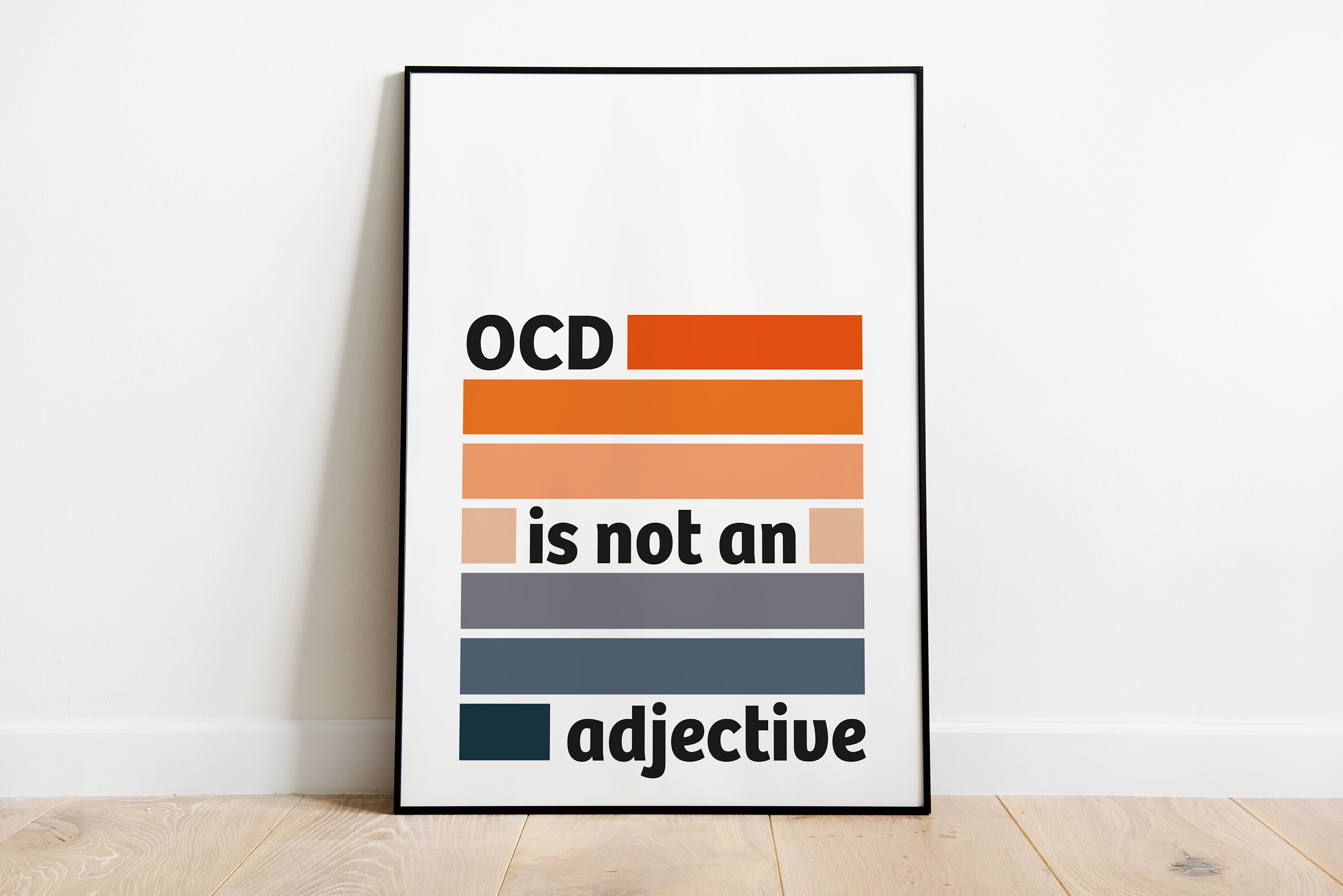 OCD Posters 9 Pack Digital Art Print A4 & A3 - Etsy
