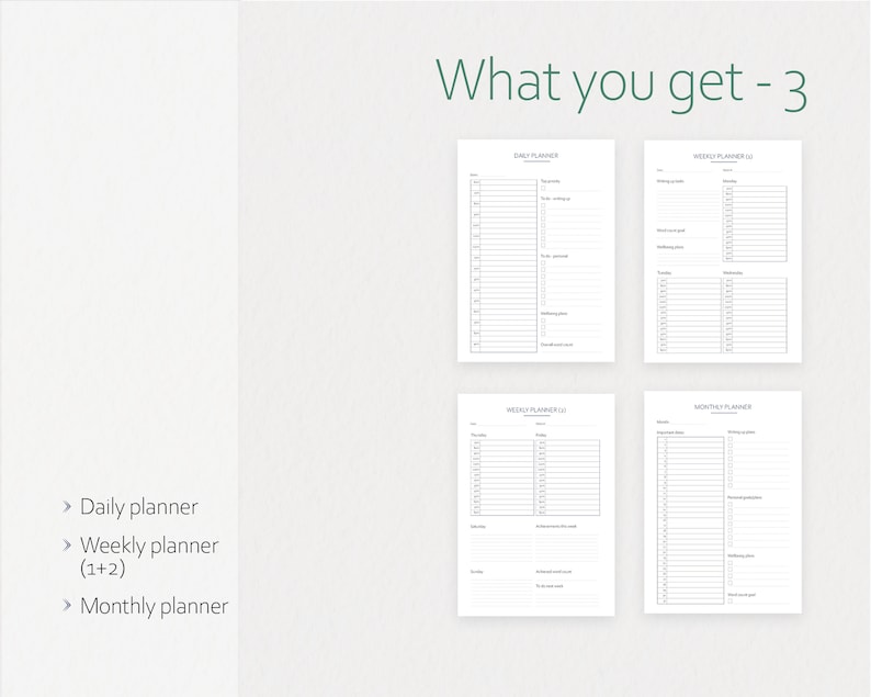 Phd Writing up Pack: 15 Pdfs + 2 Excel Sheets to Plan the Final Months ...
