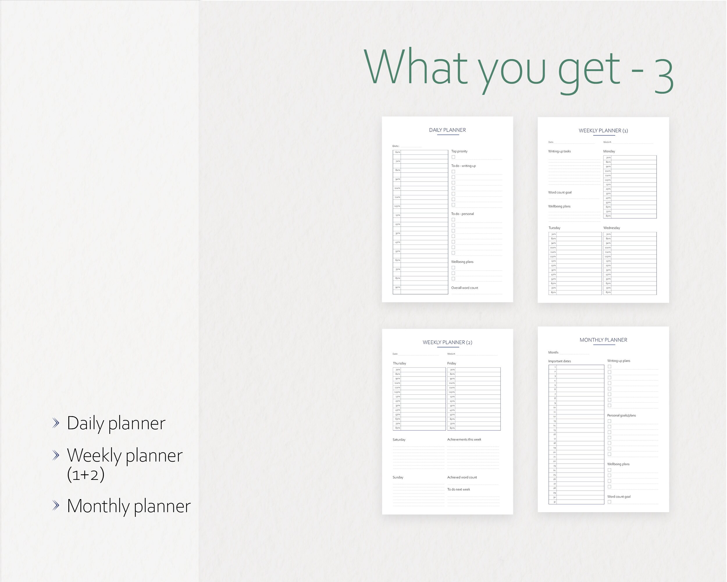Phd Writing up Pack: 15 Pdfs + 2 Excel Sheets to Plan the Final Months ...