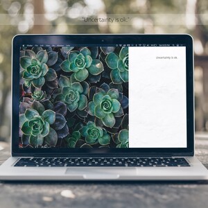 OCD Desktop Wallpapers for Daily Affirmations & Empowerment | Instant ...