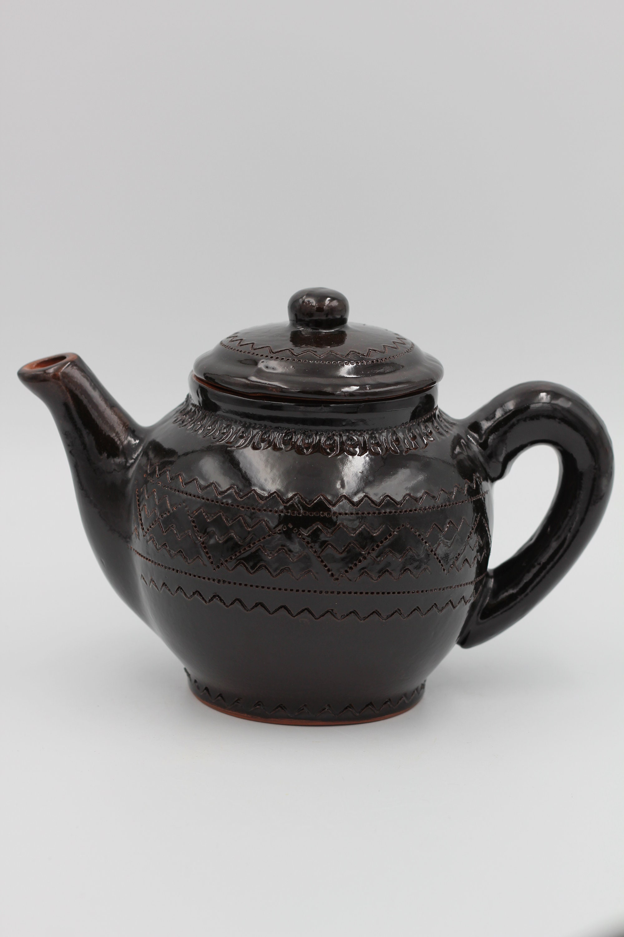 Pottery tea set Rustic tea set Clay tea set Ceramic tea | Etsy