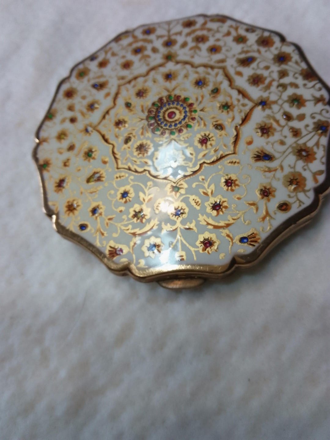 Very Stylish Enameled Stratton Compact - Etsy