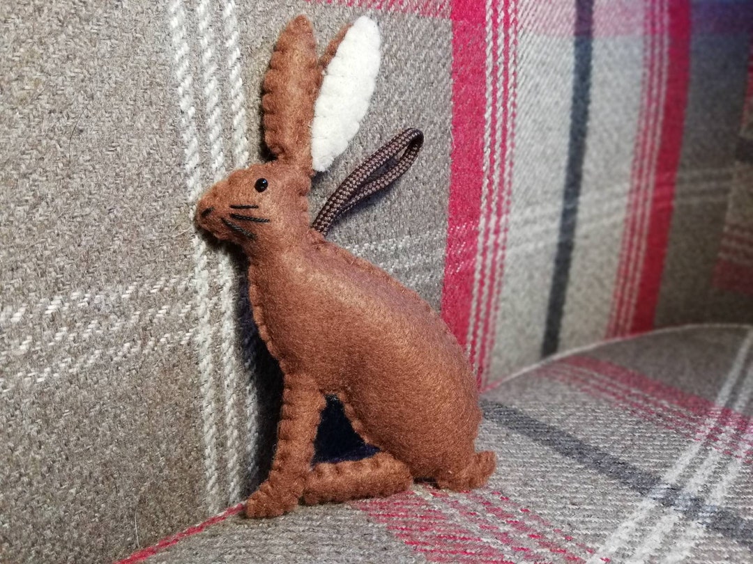 Holly the Hare - Decoration, Keyring, Keepsake - Cute Present ...