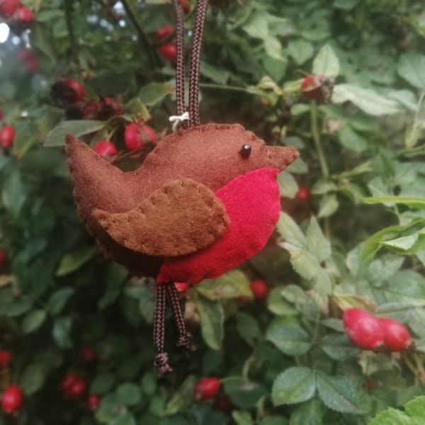 Felt Robin - Etsy UK