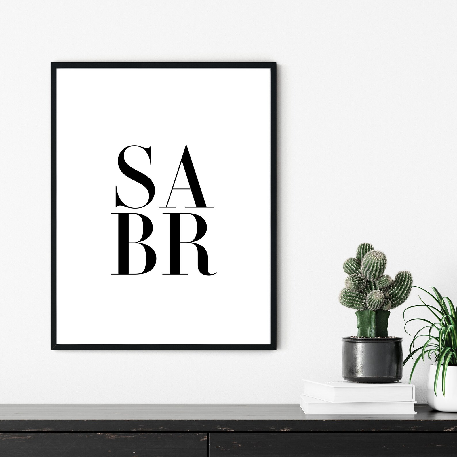 SABR Poster Modern poster Islamic wall art Islamic wall | Etsy