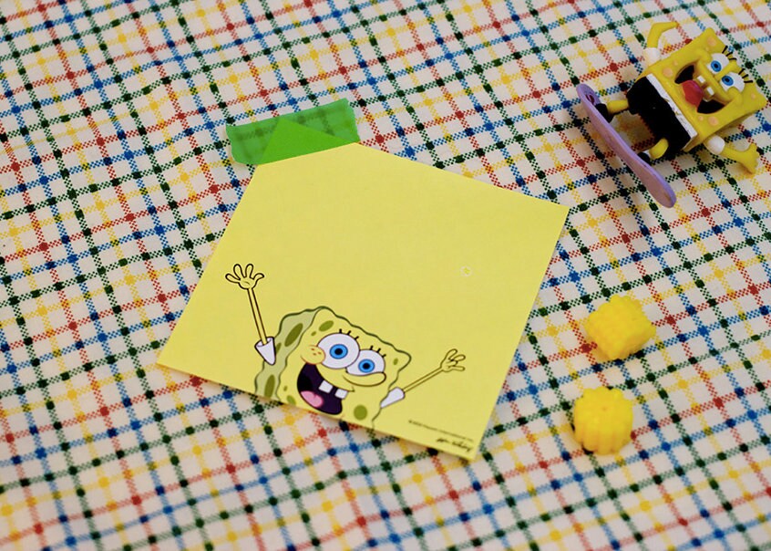 Spongebob NOTEPADS 4 Types / Diary Notepads Memo Pads | Etsy