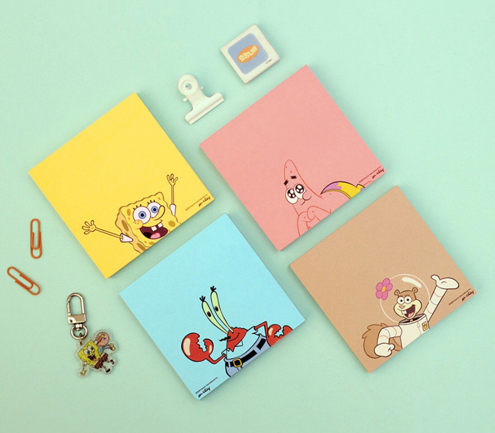 Spongebob NOTEPADS 4 Types / Diary Notepads Memo Pads | Etsy