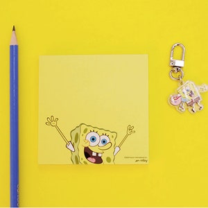 Spongebob NOTEPADS 4 Types / Diary Notepads Memo Pads | Etsy
