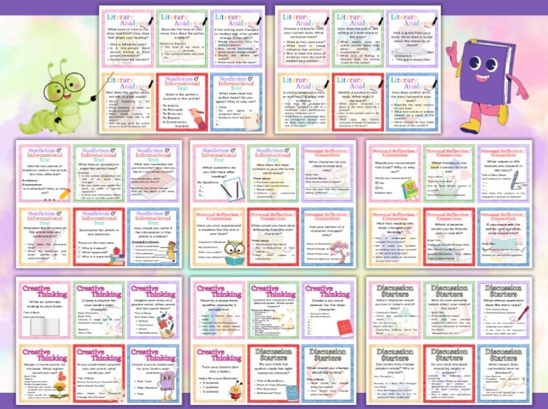 Bell Ringer Prompts for Middle & High School | 8 Pages PDF | Daily ...