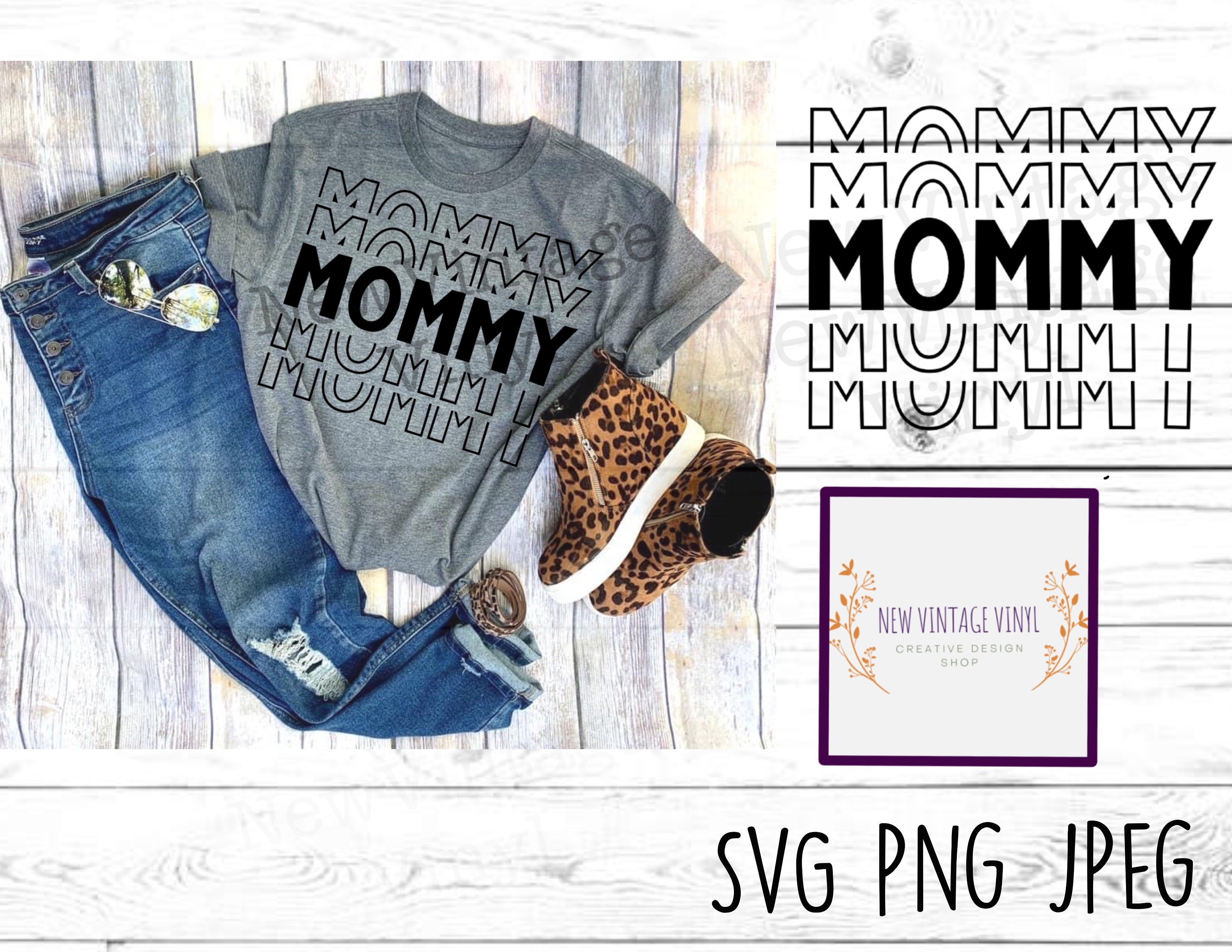 Mommy Svg Mommy Jpeg Mommy Cricut Silhouette File Momma Etsy