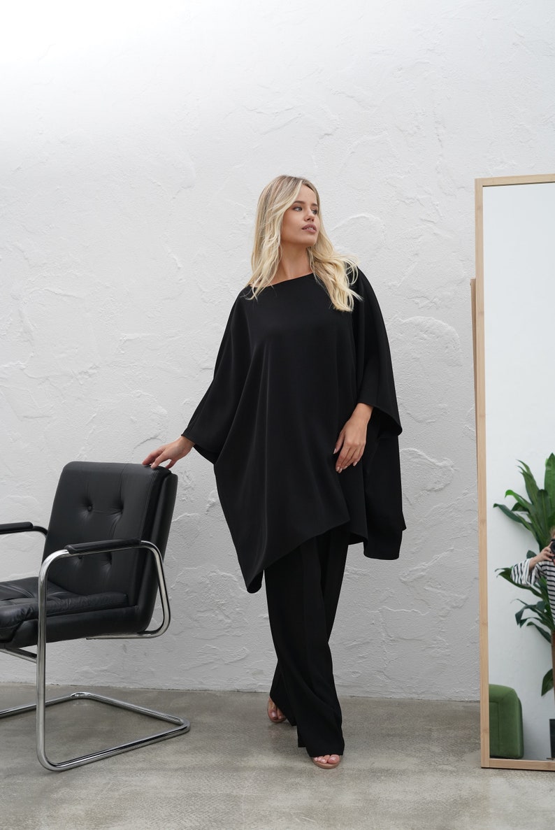 Classic Oversize Poncho - Etsy