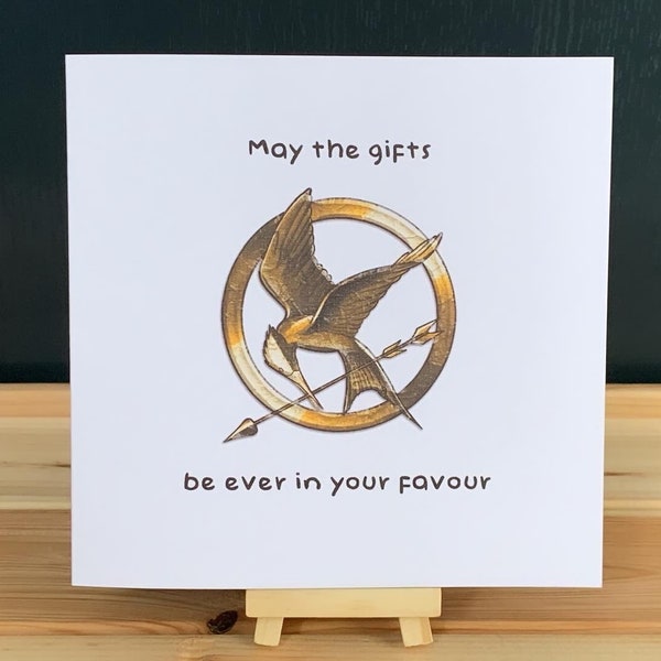 The Hunget Games Birthday Card - Etsy