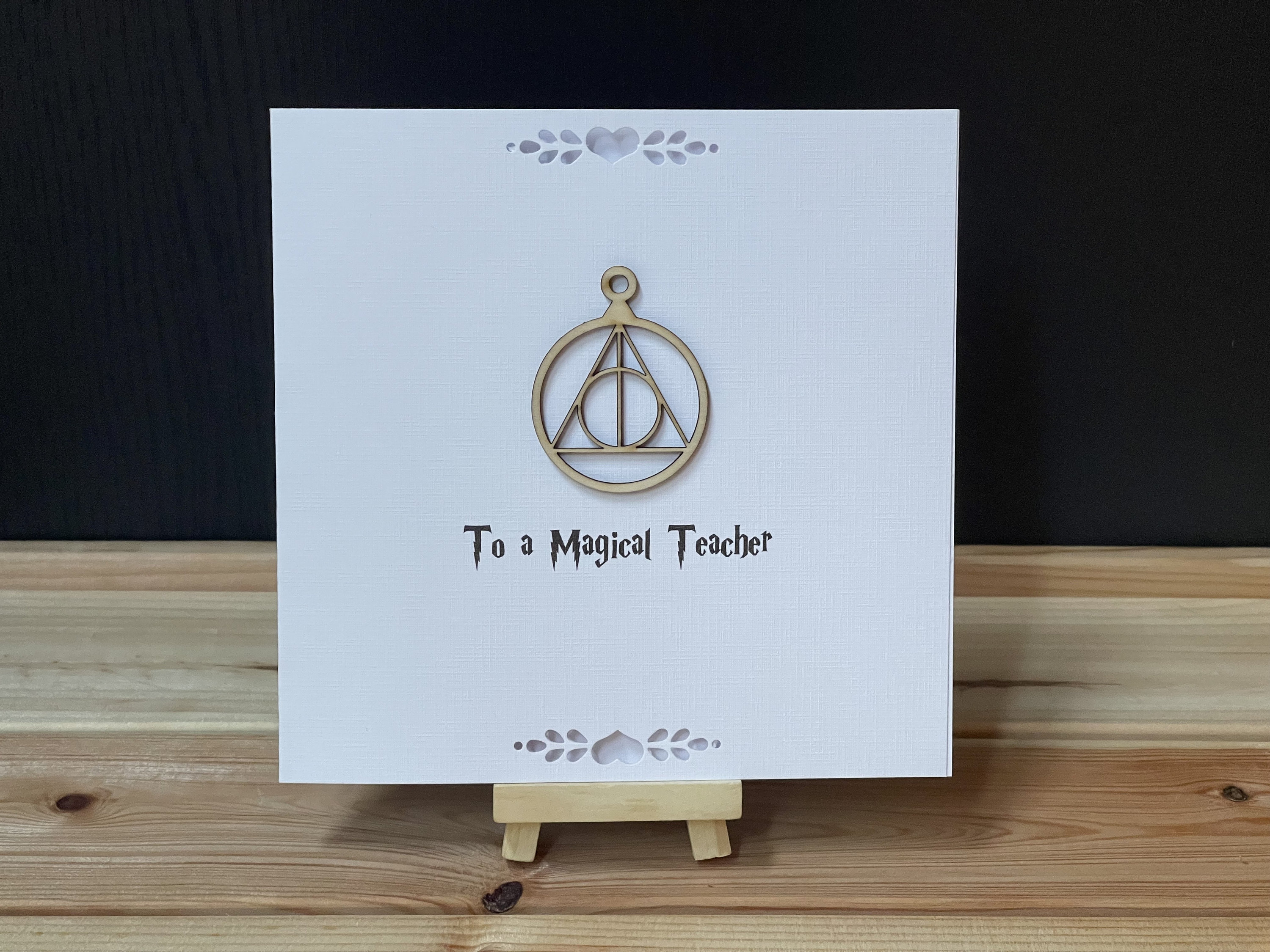 Harry Potter Fan Card, Thank You Teacher, to a Magical Teacher Card ...
