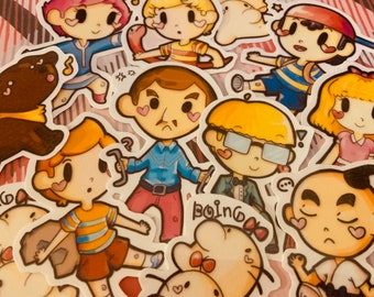 Earthbound Stickers - Etsy