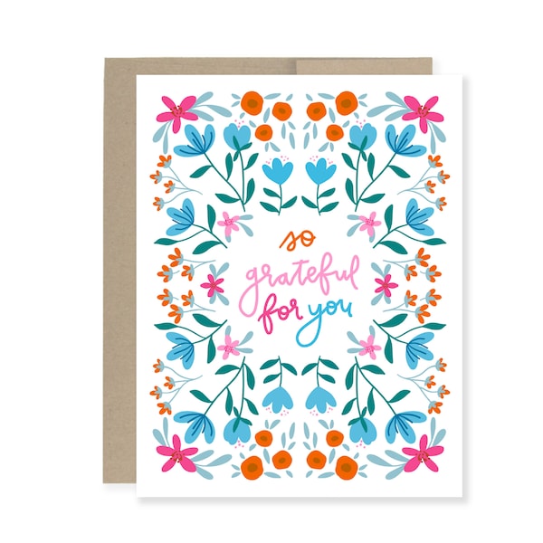 Grateful Pun Card - Etsy