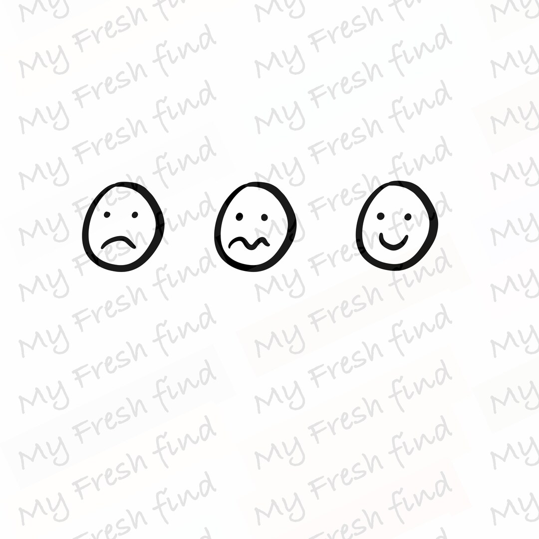 Face Changes SVG Outline Sublimation Print SVG PNG Digital Download ...
