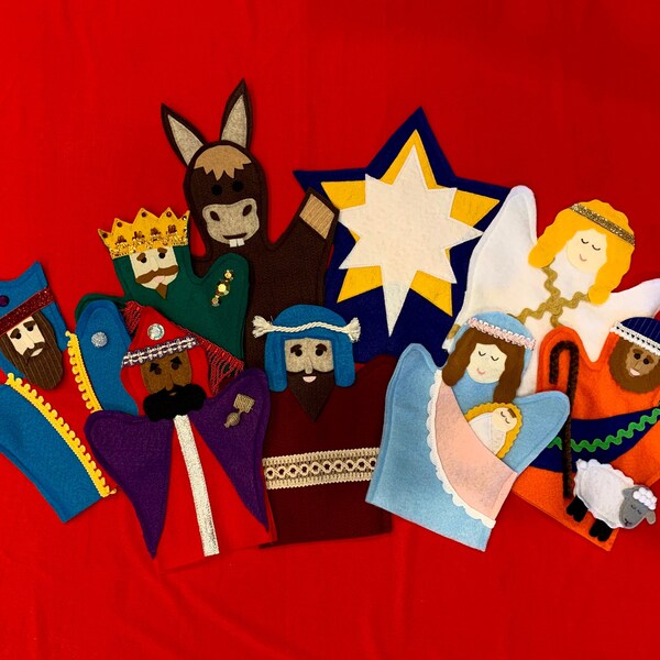 Felt Nativity Pattern - Etsy