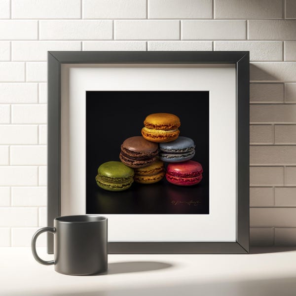 Macaron Art - Etsy
