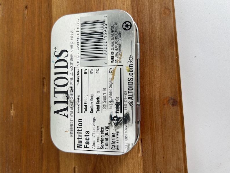 Tiny Altoids Tin Oil Painting field and Fence - Etsy