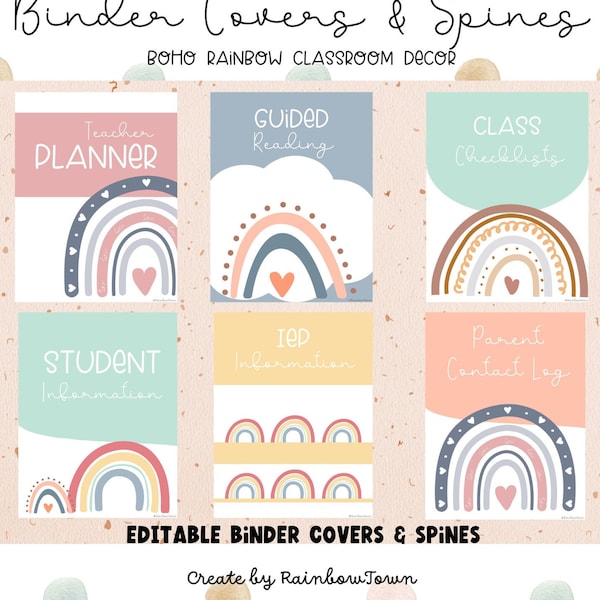 Binder Cover - Etsy