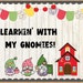 Back to School Bulletin Board Kit Gnome Classroom Decoration Welcome ...