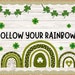 St.patrick's Day Bulletin Board Kit March Board Classroom - Etsy
