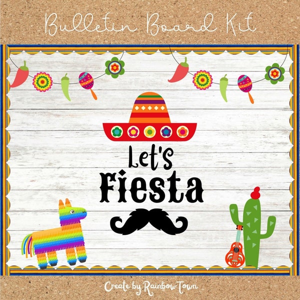 Mexican Bulletin Board Border - Etsy