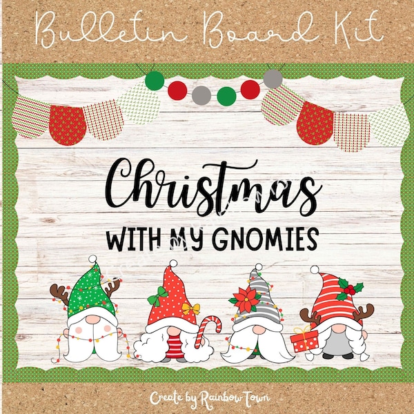 Gnomes Christmas Bulletins - Etsy