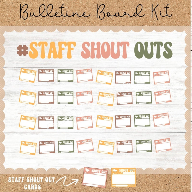Employee Shoutout Board - Etsy