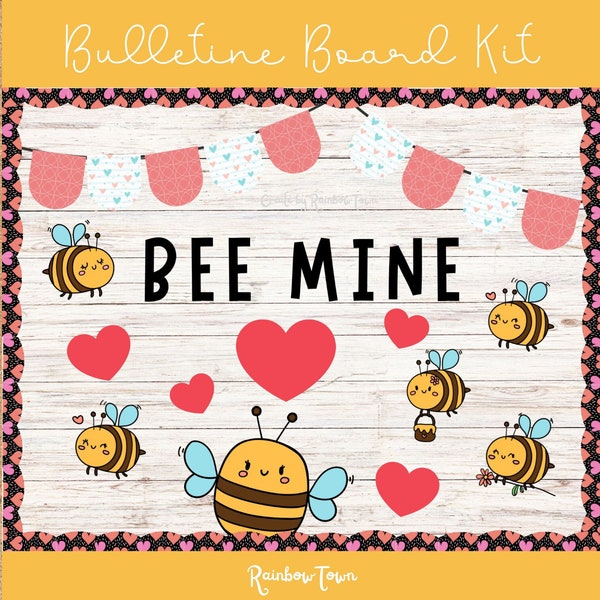 Bee Mine Valentine - Etsy