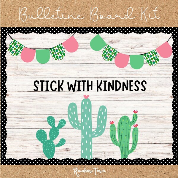 Cactus Bulletin Board - Etsy