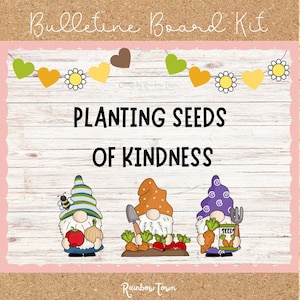 Planting Seeds of Kindness Bulletin Board - Etsy