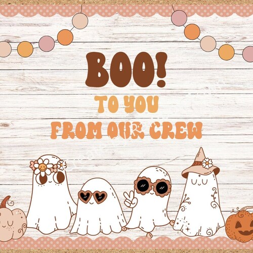 Boho Halloween Classroom Decor Posters - Etsy