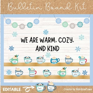 Hot Cocoa Bulletin Board Decorations - Etsy