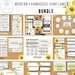Modern Farmhouse Sunflower Classroom Decor Bundle Printable & Editable ...