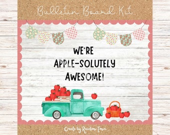 Fall Apples Bulletin Board or Door Decoration - Etsy