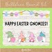 Gnome Easter Bulletin Board Kit Spring Bulletin Board Classroom Decor ...