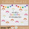 Summer Era Bulletin Board Kit: Groovy Pastel Classroom Decor (PDF) - Etsy