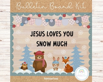 Mindfulness Bulletin Board Winter Classroom Decor Boho - Etsy