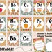 GROOVY BOHO Alphabet Posters BOHO Classroom Decor Editble - Etsy