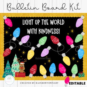 Light up With Kindness Bulletin Board - Etsy