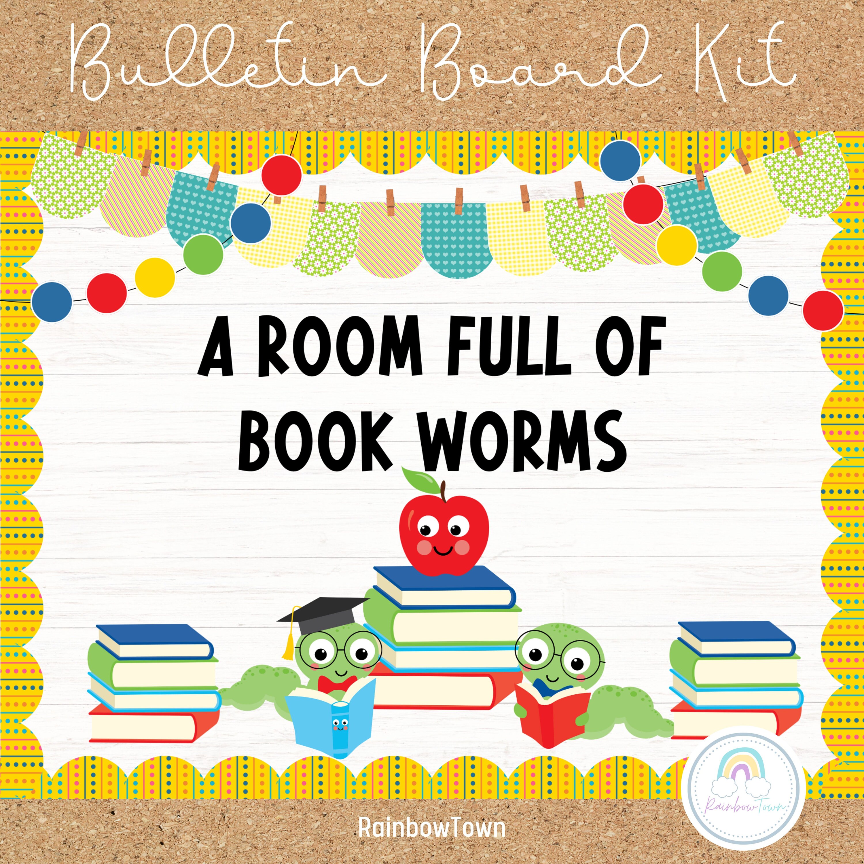 Spring Reading Bulletin Board Kit: Classroom Decor (printable) - Etsy
