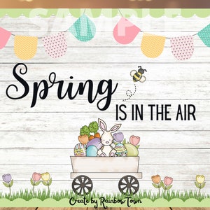 Spring Easter Bulletin Board Kit: Classroom Decor (PDF) - Etsy