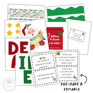 Christmas Bulletin Board | Christmas Positive Affirmations | Letters to ...