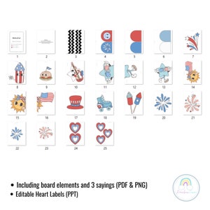 4th of July Bulletin Board Kit Summer Bulletin Board Kit Patriotic ...