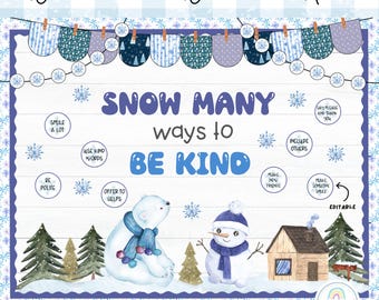 Winter Bulletin Board Snowman Bulletin Board Winter Bulletin Board ...