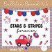 4th of July Bulletin Board Summer Bulletin Board Kit Patriotic ...