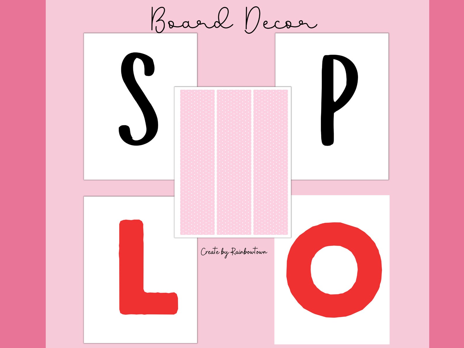 Spread the LOVE Bulletin Board Set Valentines Day February - Etsy