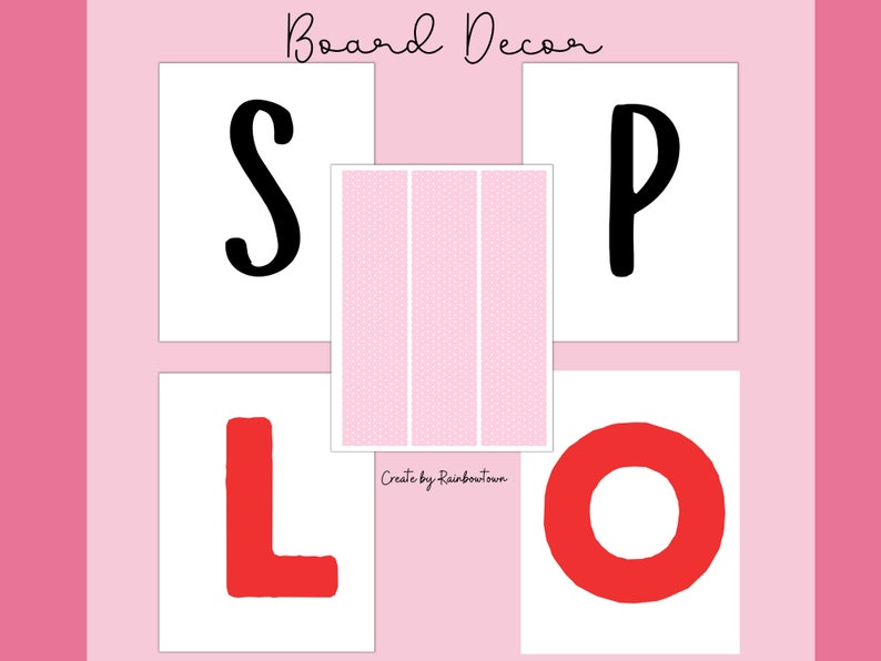 Spread the LOVE Bulletin Board Set Valentines Day February - Etsy